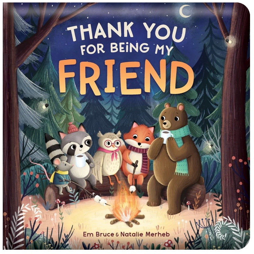 Thank You for Being My Friend - Padded Board Book – Lunar Bay