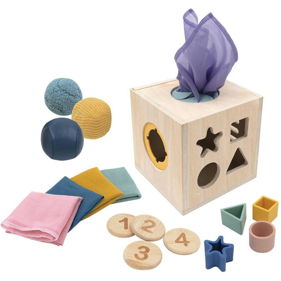 Playground / 4 in 1 Sensory Learning Cube – Lunar Bay