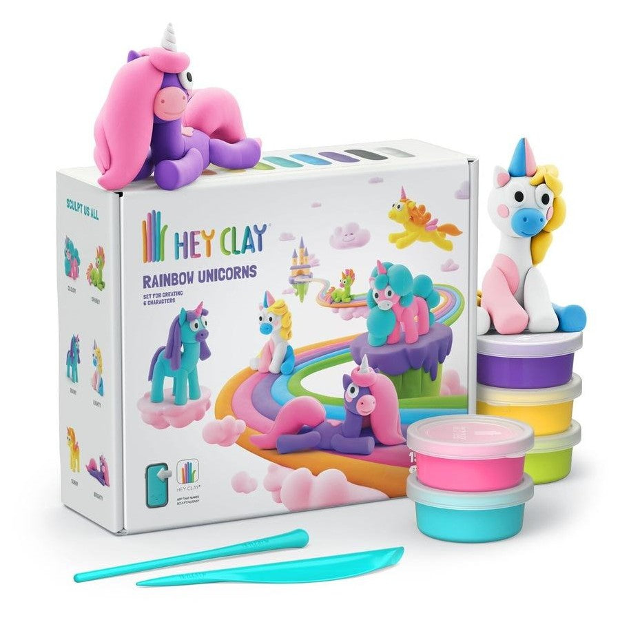 Hey Clay / Rainbow Unicorns Large Set 15 Cans – Lunar Bay